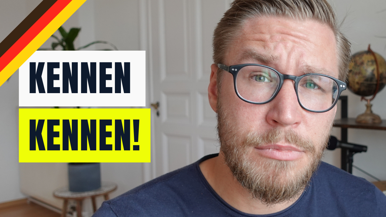 German Vocabulary Training: kennen