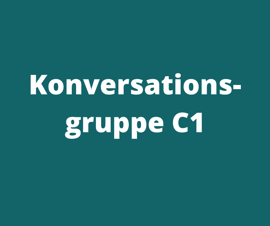Konversationsgruppe C1 - Expertly German